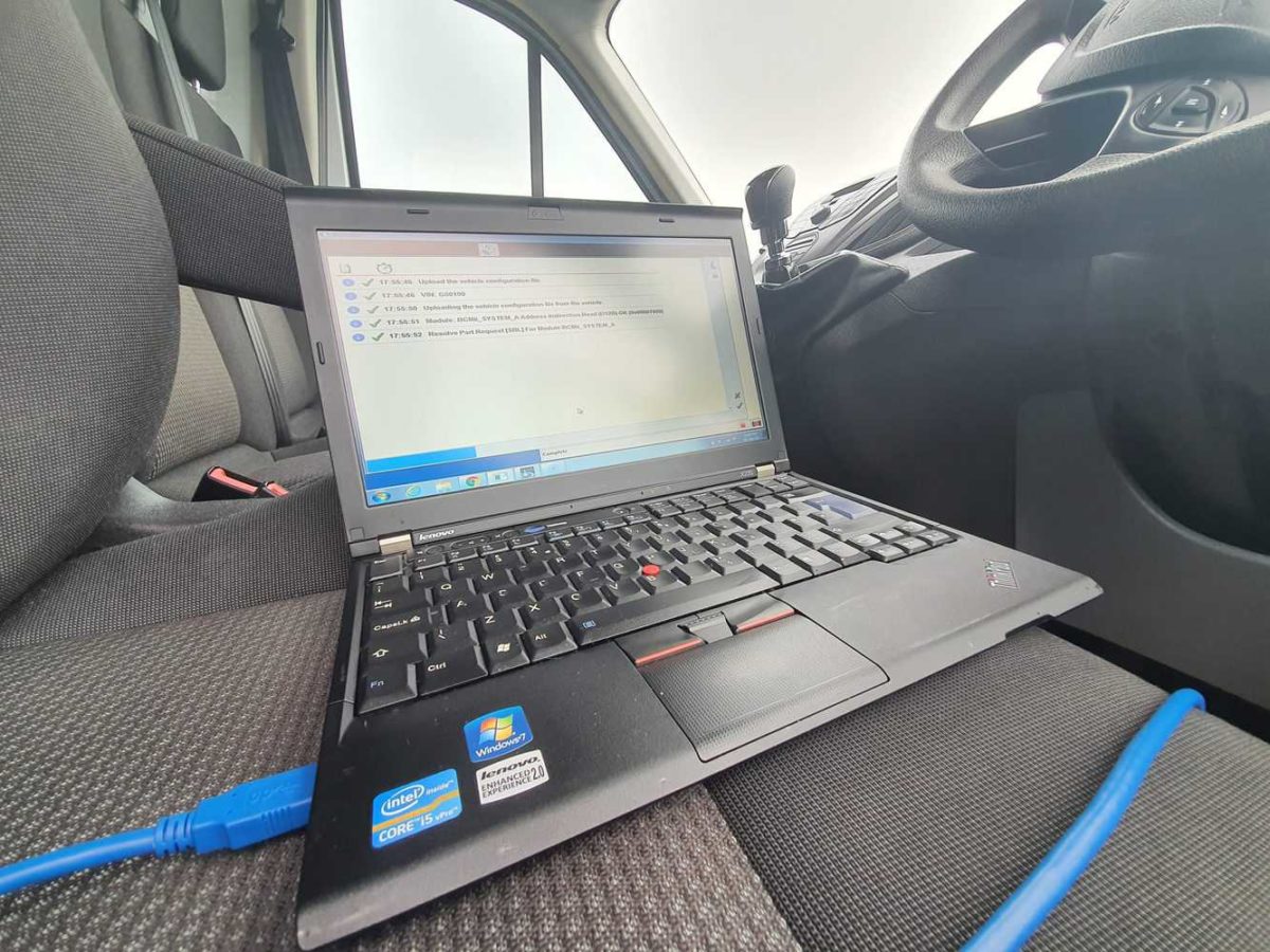 Ford Transit IPC programming, 2018 2.2 TDCI – GEL Automotive